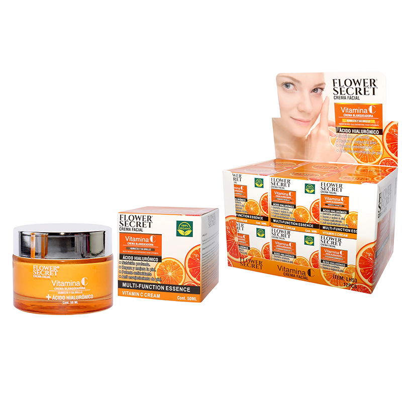 CREMA FACIAL BLANQUEADORA CON VITAMINA C - Xian Zhu