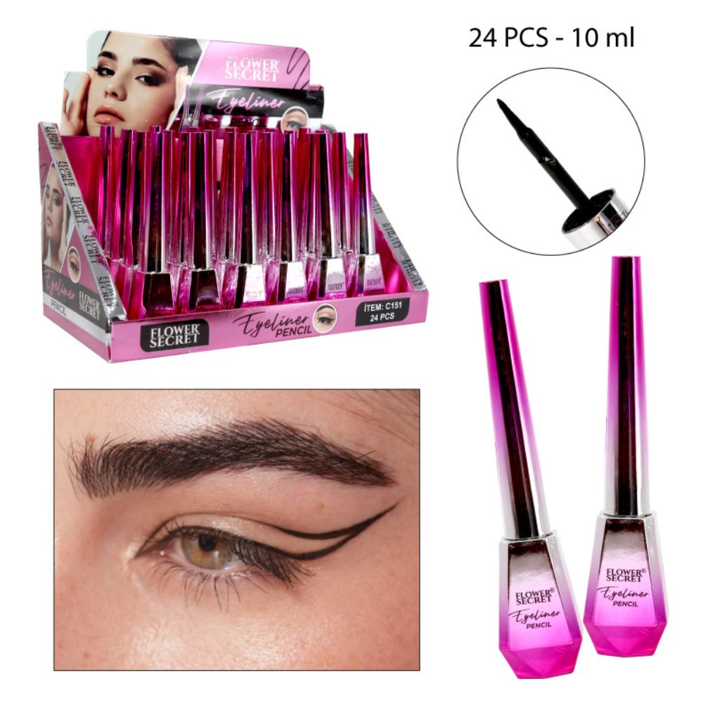 DELINEADOR LÍQUIDO NEGRO 10ML - Xian Zhu